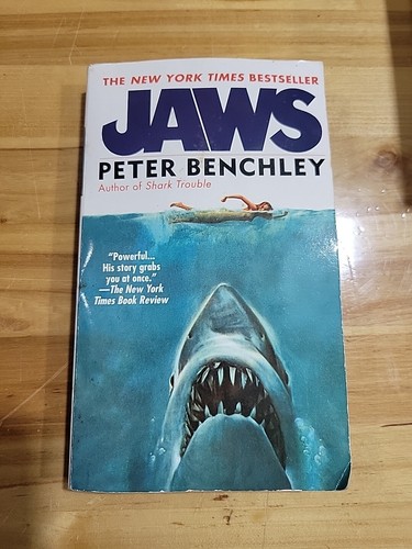 Jaws by Peter Benchley {1991, Paperback First Ballantime Books Edition ...