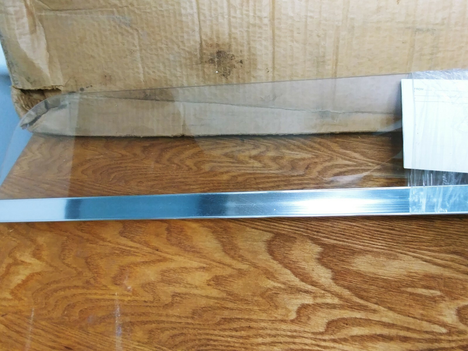 NOS Vintage DEFLECTA-SHIELD Bug Deflector for Freightliner Clear 44 1/8 ...