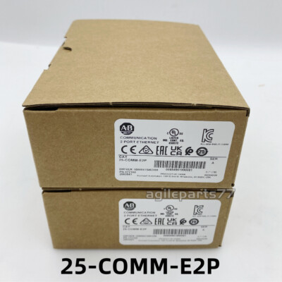 AB 25-COMM-E2P PowerFlex 520 Dual Port Ethernet Adapter New Factory Sealed TX | eBay