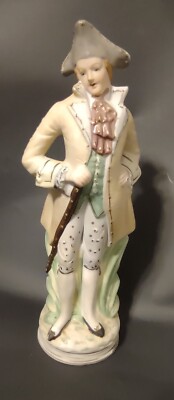 Vintage Orion Japan Colonial Man Porcelain Figurine holding walking ...
