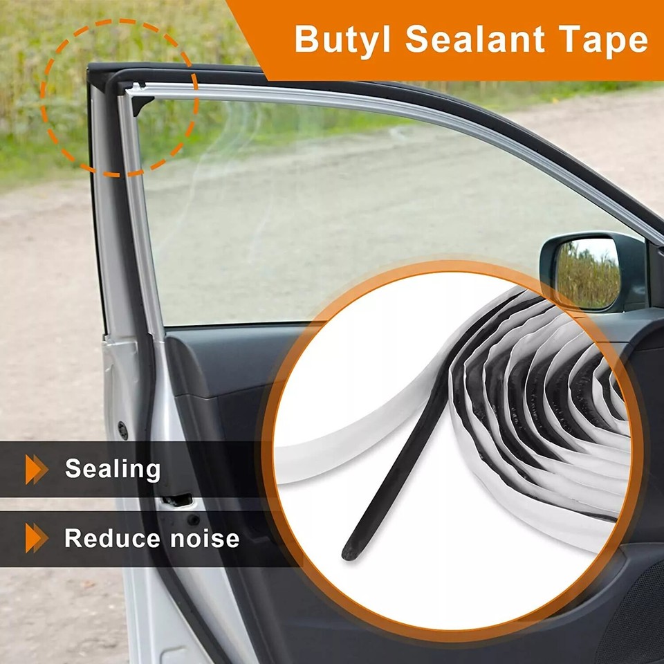 Butyl Rubber Tape Sealant Caulk for Car RV Truck Marine Window Door ...