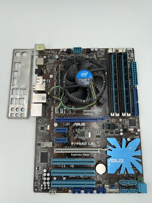 ASUS P7P55D LE Motherboard Combo Intel Core I5-750 + 8GB RAM | eBay