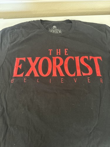 The Exorcist Shirt Mens MEDIUM 2023 Universal Studios Halloween Horror ...