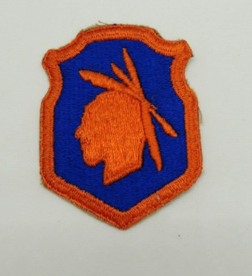 Vintage US Army Patch 98TH Infantry Division Embroidered Military Badge ...