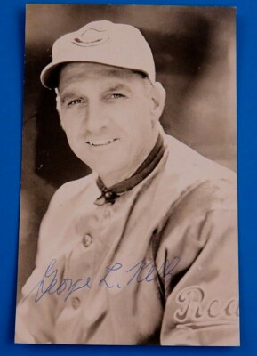 GEORGE KELLY SIGNED B&W PHOTO POSTCARD ~ 100% GUARANTEED ~ | eBay