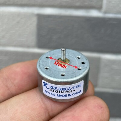 RF-300CA-11440 DC 3V 5V 6V Mini 24mm Round Spindle Motor CD DVD Player ...