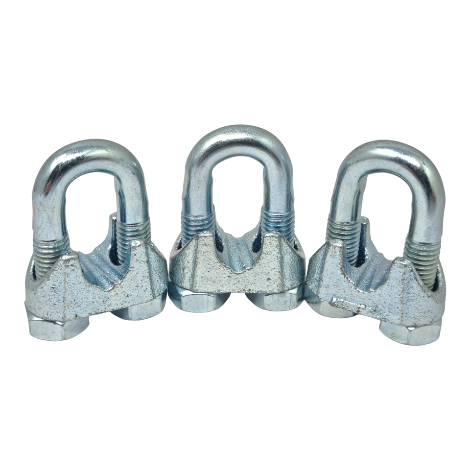Wire Rope Grips Steel Cable Grip Clamp U Bolt 3mm 5mm 6mm 8mm 10mm 12mm ...