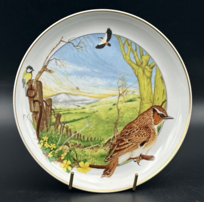 Birds of the Country Year Woodlark March 1983 Limited Edition Plate ...