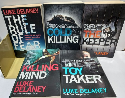 LUKE DELANEY Crime books you choose & save SEAN CORRIGAN THRILLERS ...