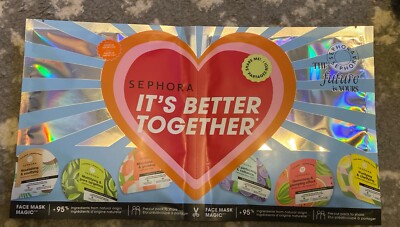 Sephora Face Masks Set Of 6 Pack It’s Better Together Facemask Magic | eBay