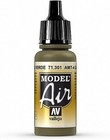 Vallejo AMT4 Camouflage Green Model Air - Hobby and Model Acrylic Paint ...