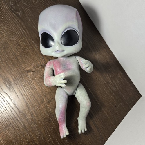 Realistic 14" Greyson Alien Baby Doll Vinyl Full Painting Newborn ...