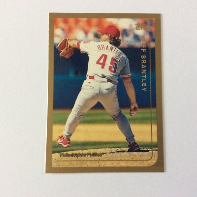 1999 Topps T91 Jeff Brantley Philadelphia Phillies | eBay