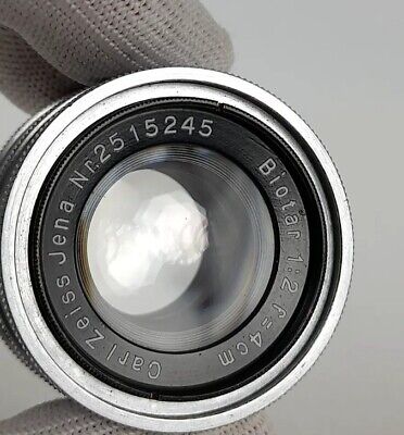 Carl Zeiss Jena Biotar 1:2 f=4cm 'Luftwaffen-Eigentum' ROBOT Carl Zeiss Jena Biotar 1:2 f=4cm 'Luftwaffen-Eigentum' ROBOT