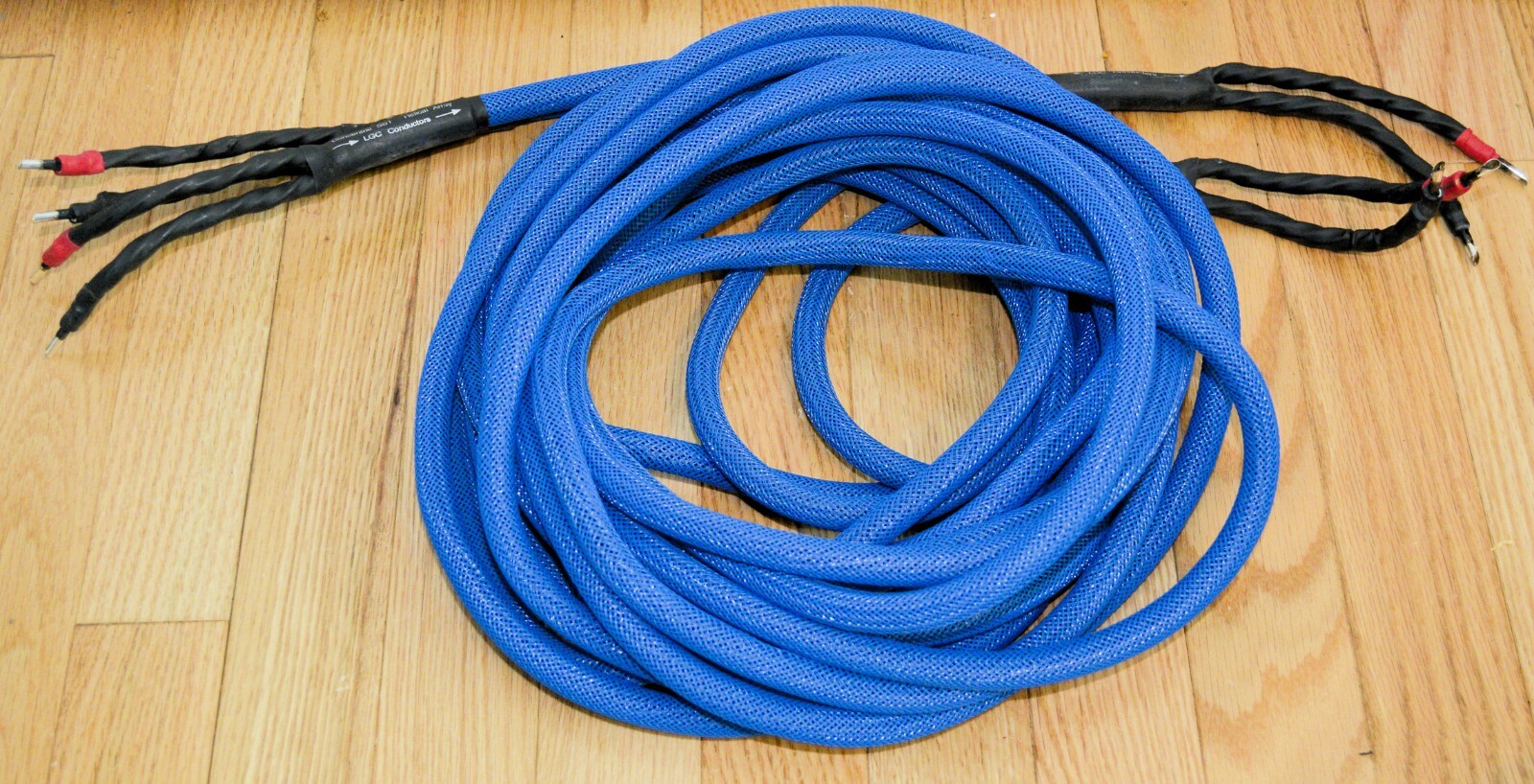 Pair of used AudioQuest GR8 - Audiophile Hifi Stereo Speaker Cables 20 ...