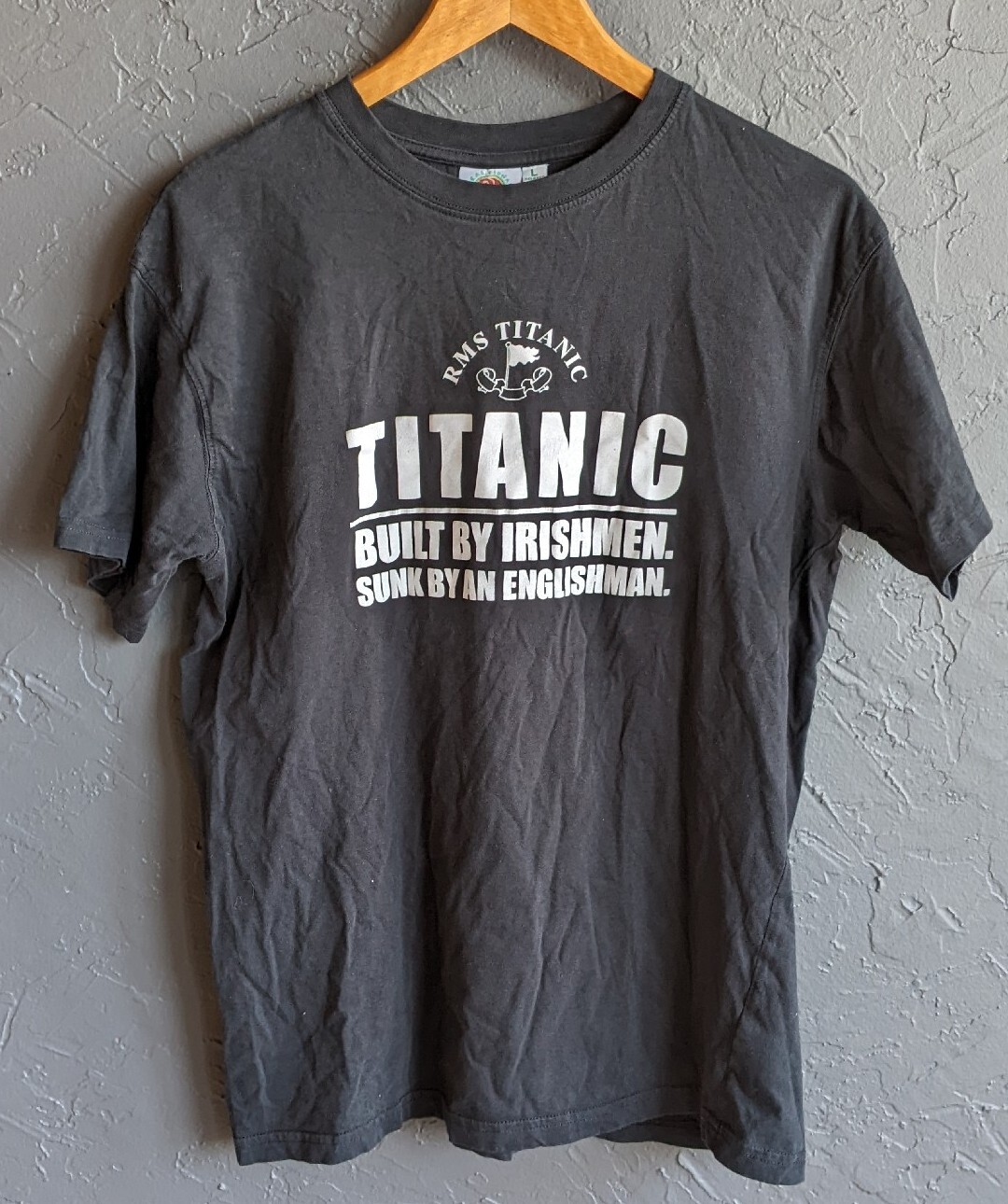 Traditional Craftwear RMS Titanic T-shirt Large Cott… - Gem