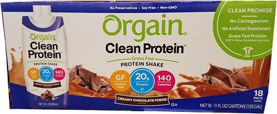Orgain Clean Protein Shake Chocolate, 198 Fl. Oz. | eBay