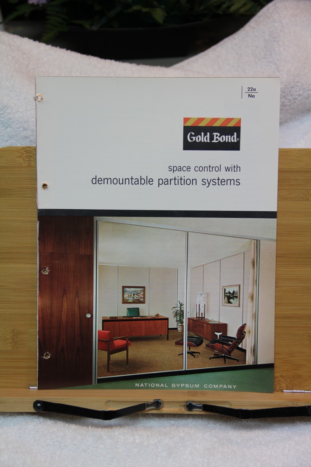 National Gypsum Co Partition System Circa 1962 Brochure 8 pages Vintage ...