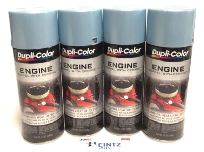 Duplicolor DE1616(4 PACK) Engine Enamel Paint-Pontiac Blue Metallic- 12 ...