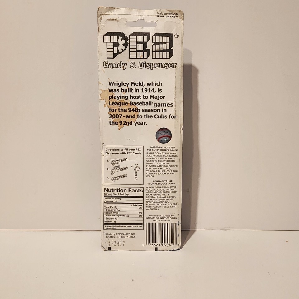 MLB Chicago Cubs Pez Candy Dispenser | eBay