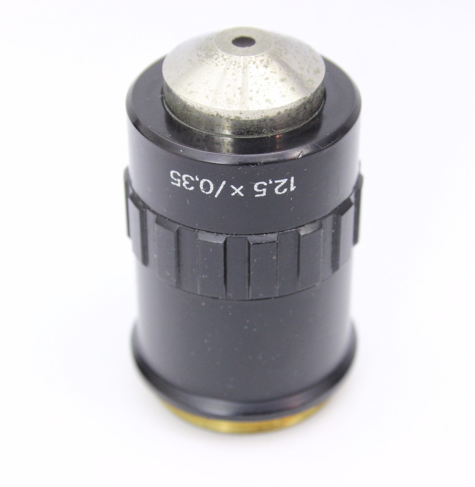 Zeiss Jena Apochromat 12.5x 0.35 Infinity Microscope Objective M25 ...