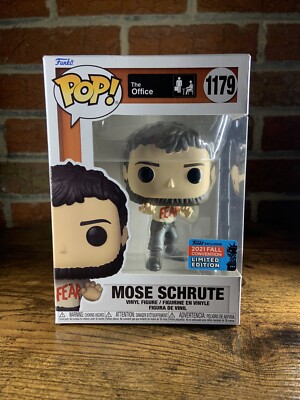 Mose Schrute Funko POP Television The Office 1179 NYCC Gamestop Shared ...