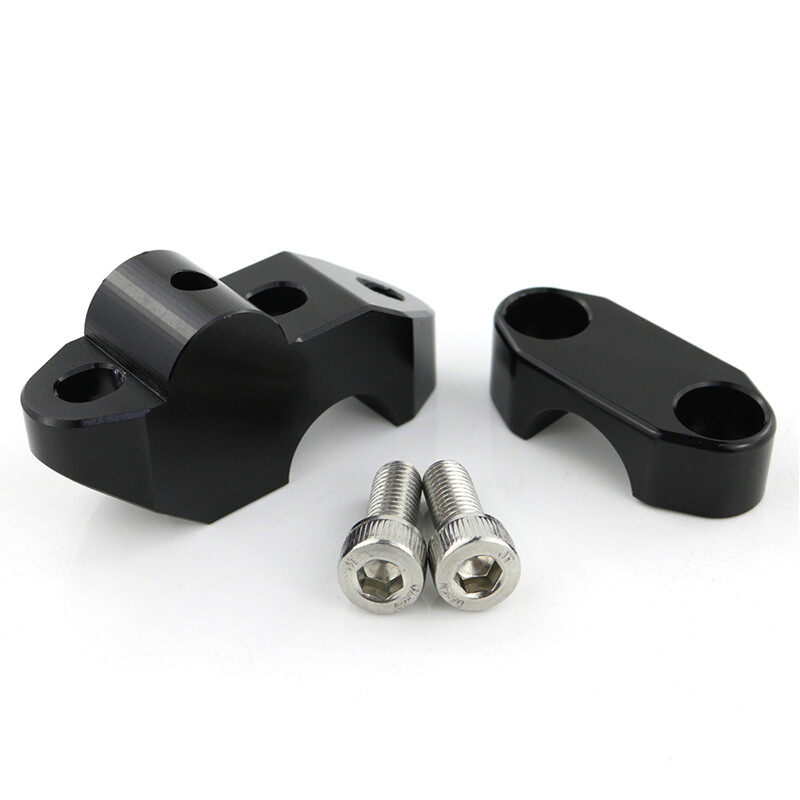 CNC Offset Handlebar Bar Mount Clamps Riser Fit For Ducati Multistrada ...