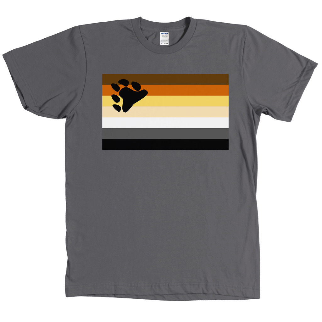 Gay Bear Pride Flag Shirt LGBT Cub Tee NEW WITH TAGS - MANY COLORS | eBay