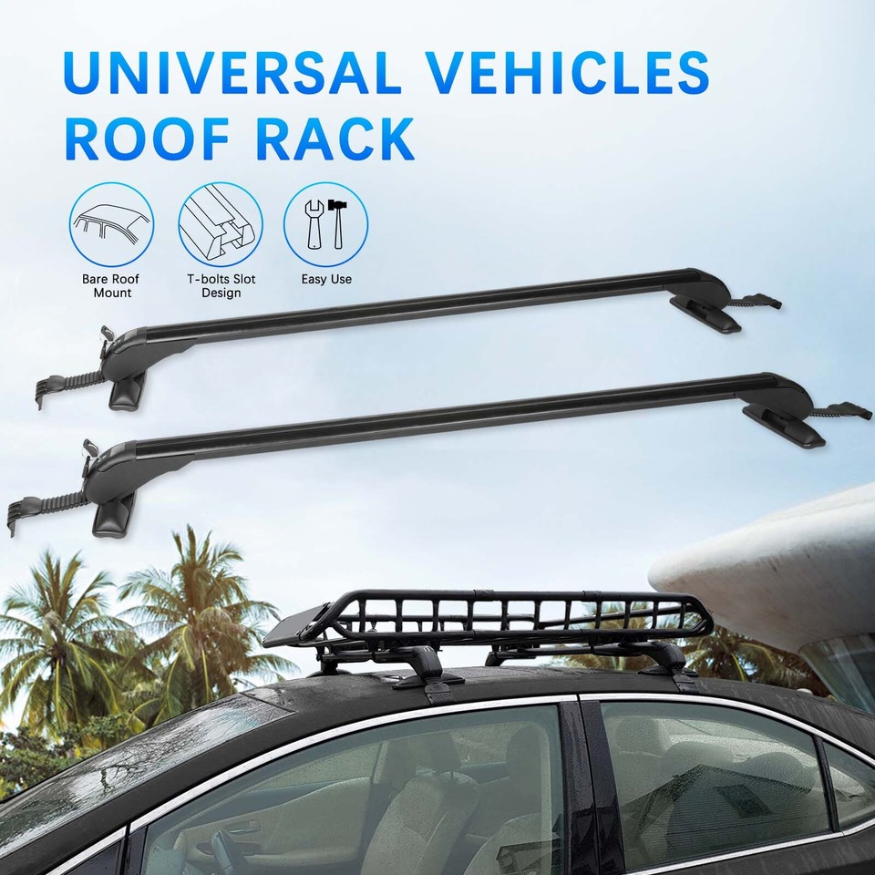 43.3" For Mitsubishi Lancer Car Top Roof Rack Luggage Carrier Cross Bar ...