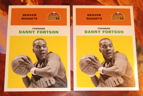 Danny Fortson 1998-99 Fleer Vintage '61 - Card #15 (x2) - Denver ...