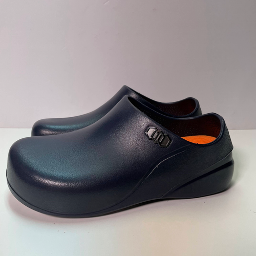 Womens 8 STICO Navy Chef Kitchen Slip Resistant Rubber Occupational ...
