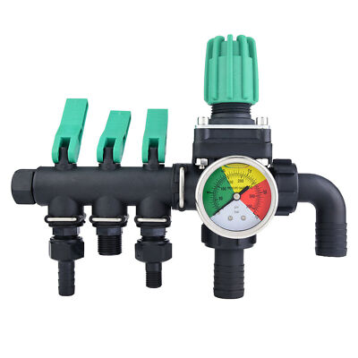 Agricultural Sprayer Control Shut Off Valve 3 Way Water Splitter High ...