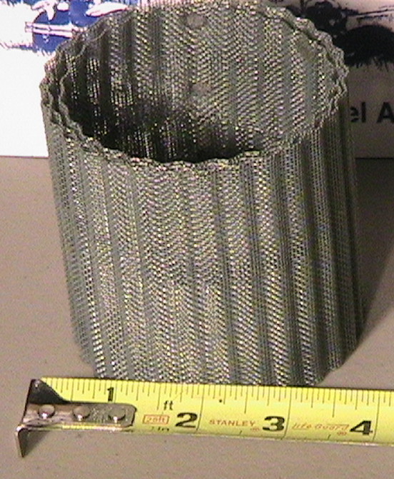 1928-1931 Model A Ford Airmaze Air Filter-Flame Arrester Wire Mesh ...