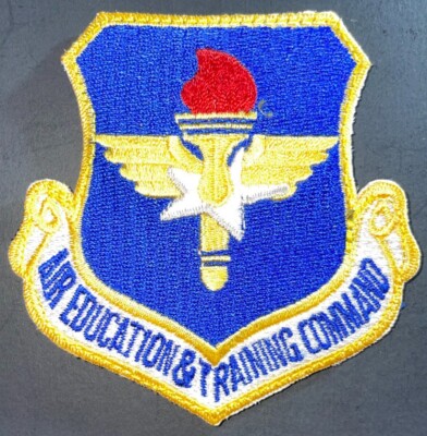 USAF Color Air Education & Training Command Patch Hook Used B716 | eBay