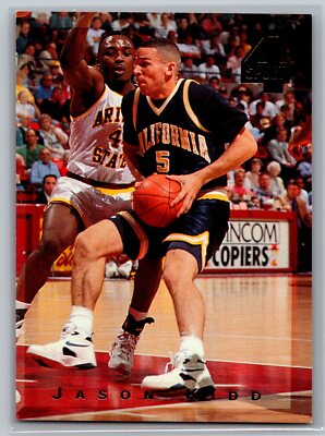 1994 Classic 4-Sport Basketball #2 Jason Kidd HOF California Golden ...