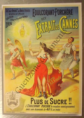 Publicité EDULCORANT PORCHERE EXTRAIT DE CANNES pharmacie pharmacy ...