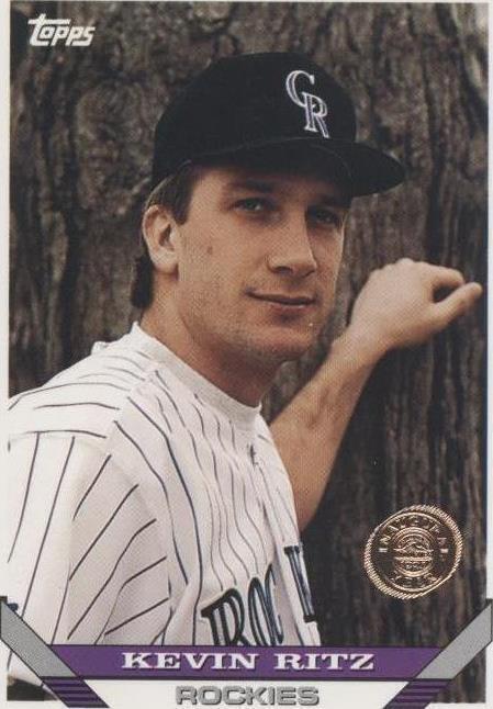 1993 Topps - Kevin Ritz #771 Inaugural Colorado Rockies for sale online ...