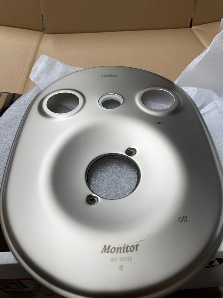 DELTA JETTED SHOWER MONITOR TRIM T1824-NN PEARL NICKEL ( T18240/T18230 ...