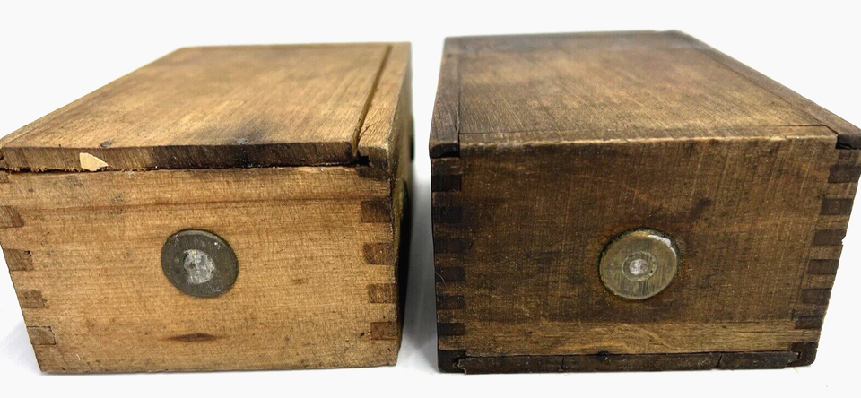 Two Antique Wood Model T/A Ignition Buzz Coil, Wooden Boxes - Parts ...