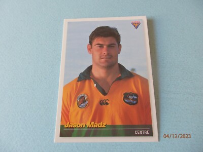 Jason Madz - 1995 Futera - Wallabies Australian Rugby - Card 31 | eBay ...