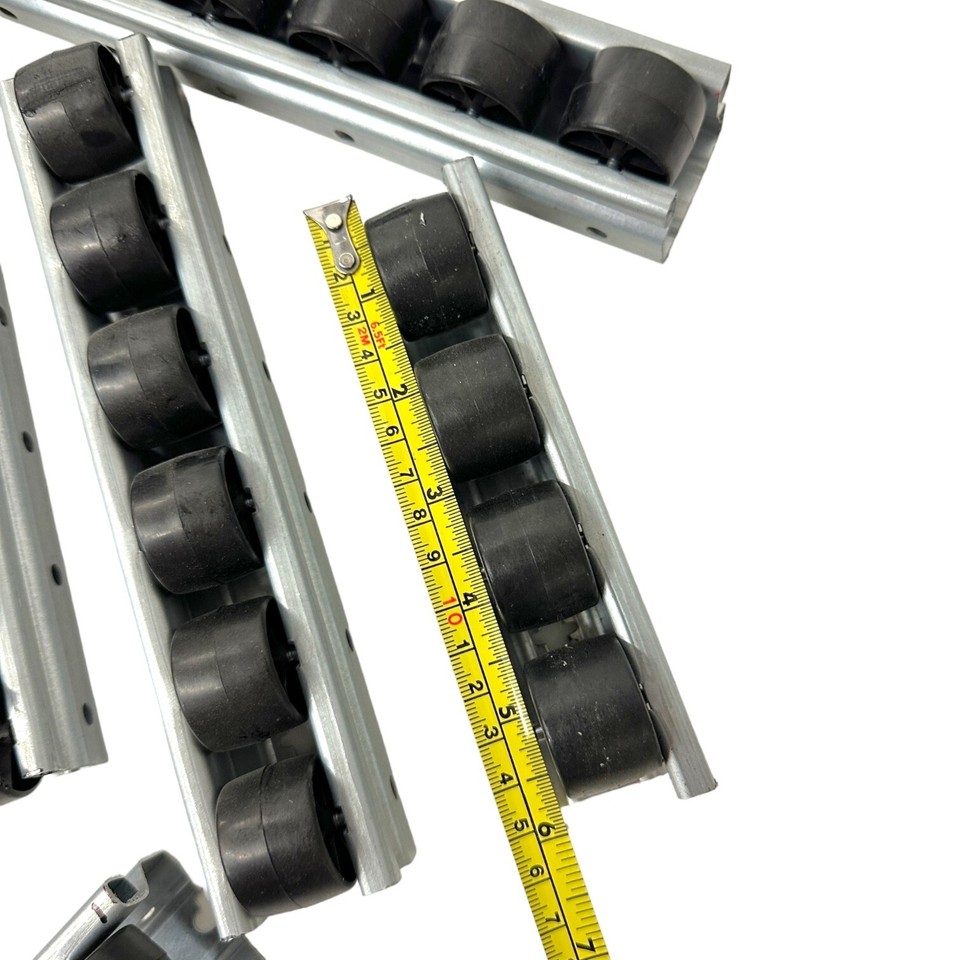 9 pcs Assorted Roller Track Flow Rail Gravity Conveyor for Various ...