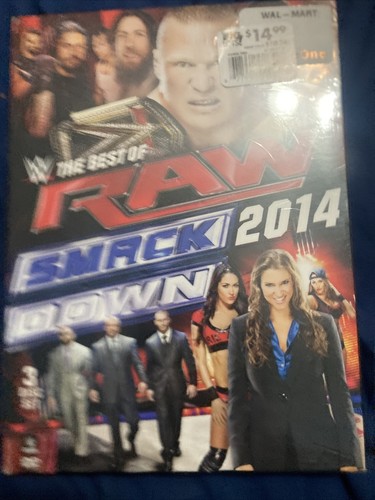 WWE: The Best of Raw and Smackdown 2014 (DVD, 2015, 3-Disc Set) Brand ...