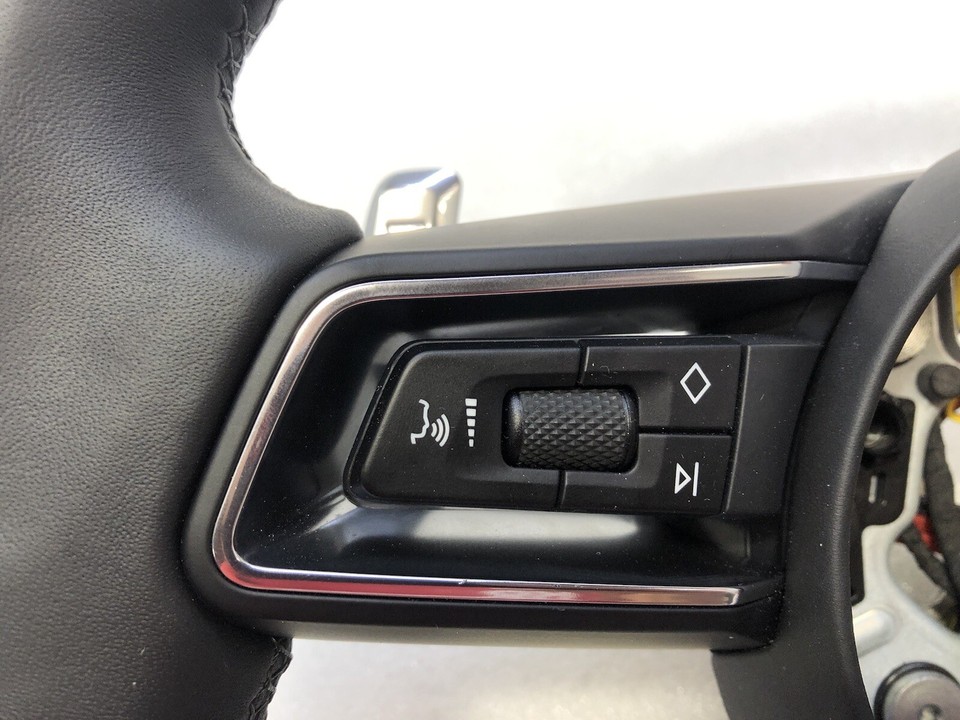 RARE OEM PORSCHE 992 GTS WOOD VENEER HEATED STEERING WHEEL COMPLETE PDK ...