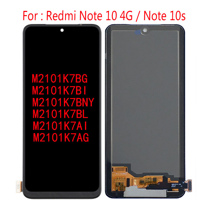 For Xiaomi Redmi Note 10 4G / Note 10S LCD Display+Touch Screen ...