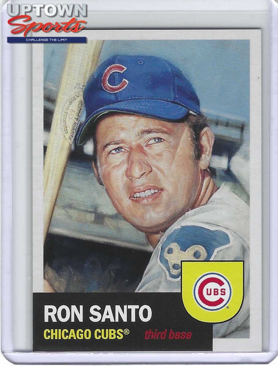 TOPPS BASEBALL MLB LIVING SET CARD CHICAGO CUBS RON SANTO #643 | eBay
