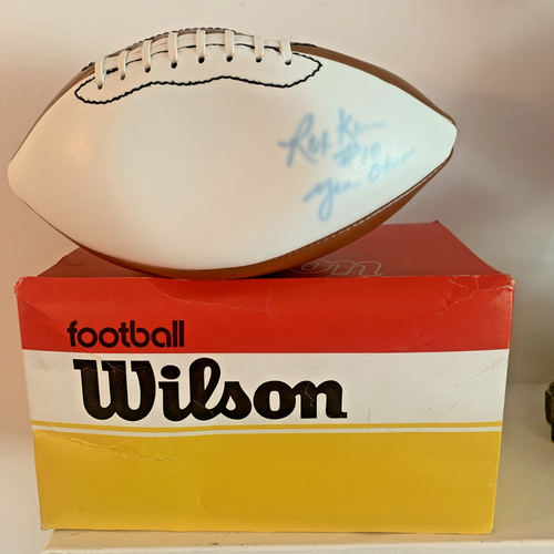 Rex Kern AUTOGRAPHED OHIO STATE BUCKEYES Signed WHITE PANEL Wilson FB ...