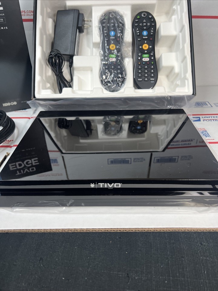 TiVo Edge for Cable 4K UHD Media Player / 2 Remotes - SAME DAY SHIP ...