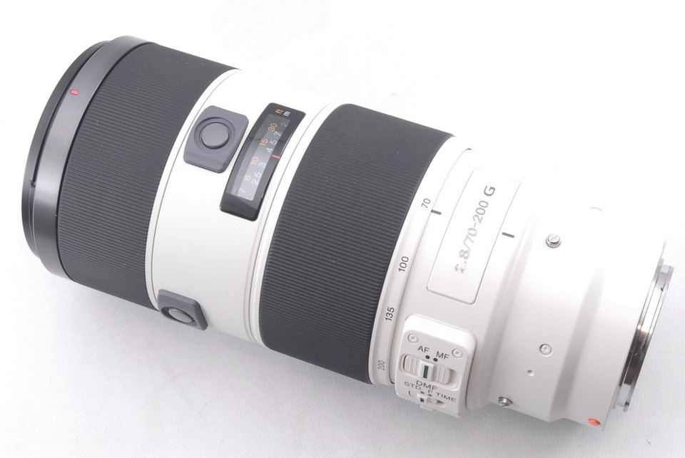 Sony 70-200mm F/2.8 G SSM SAL70200G Lens A mount with Hood | eBay