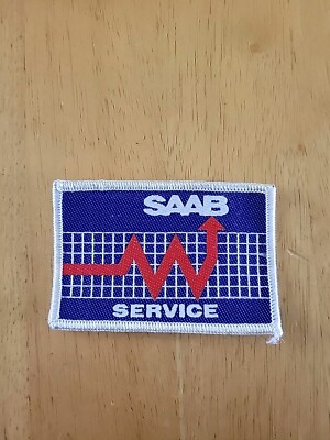 VINTAGE SAAB SERVICE UNIFORM PATCH FROM 1988 | eBay