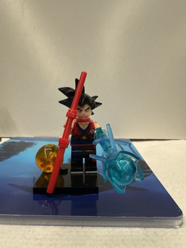 Custom Lego Dragon Ball Z Minifigures Set Of -9 BROLY.GOKU.GOHAN . CELL ...